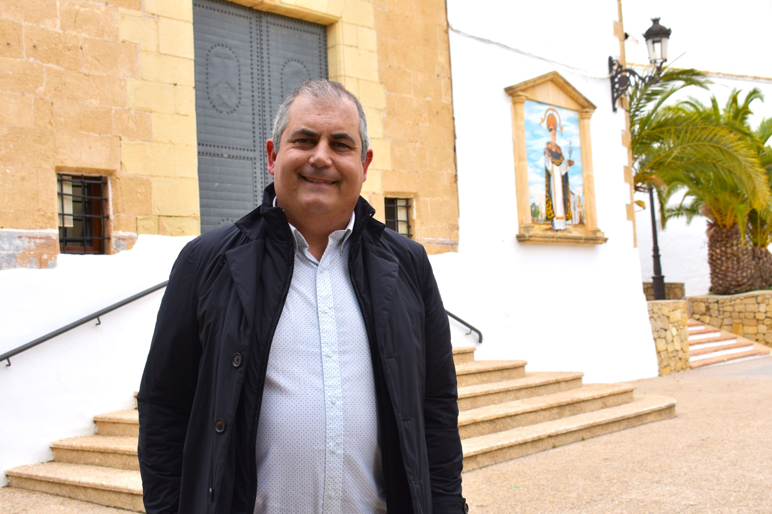 Juanjo Buigues Ivars, presidente de las fiestas patronales de Teulada ...